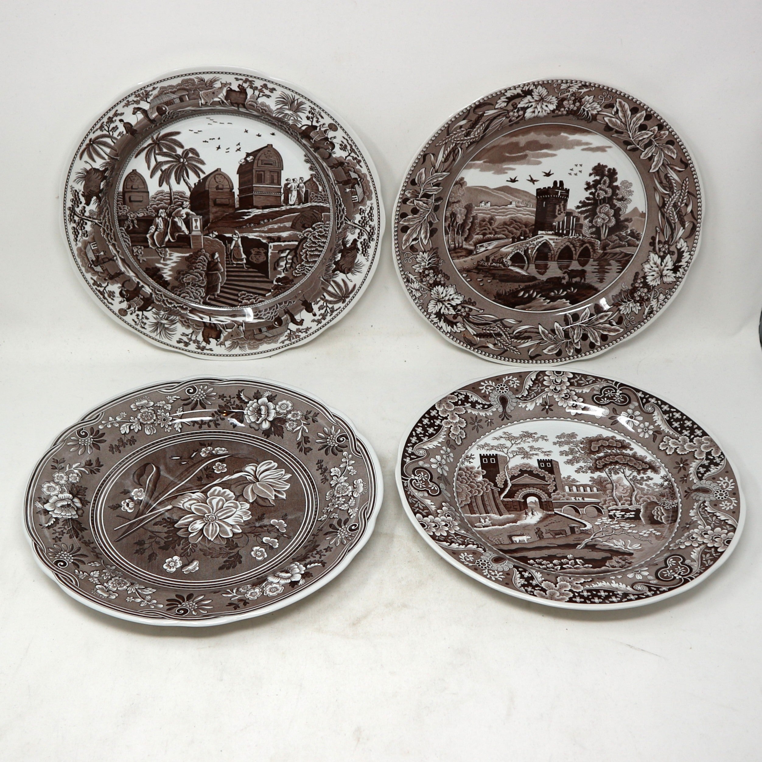 Set of 4 Spode Plates Traditions Series – Dulce Interior Consignment ...