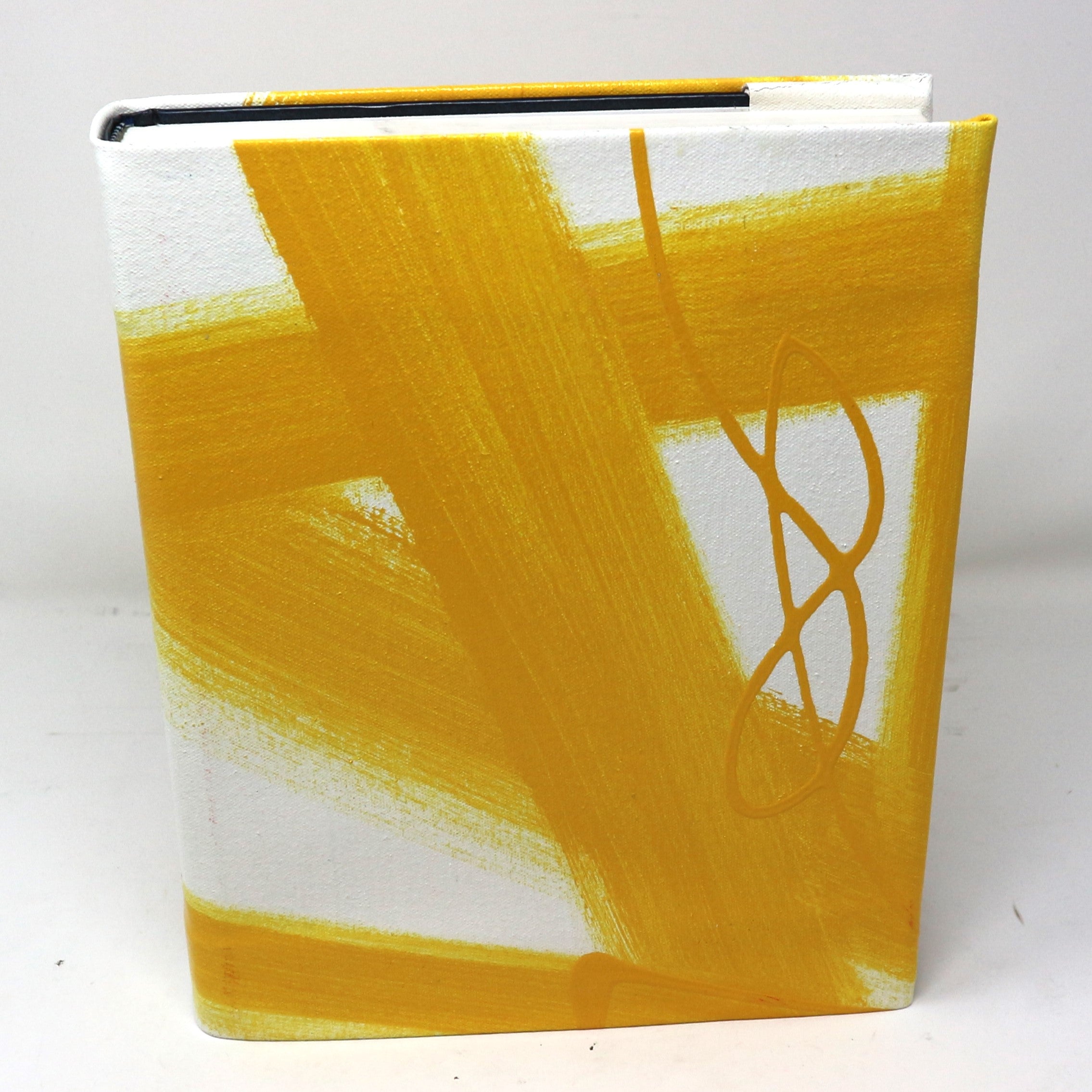 Hand Painted Acrylic on Canvas Book Cover – Dulce Interior Consignment ...