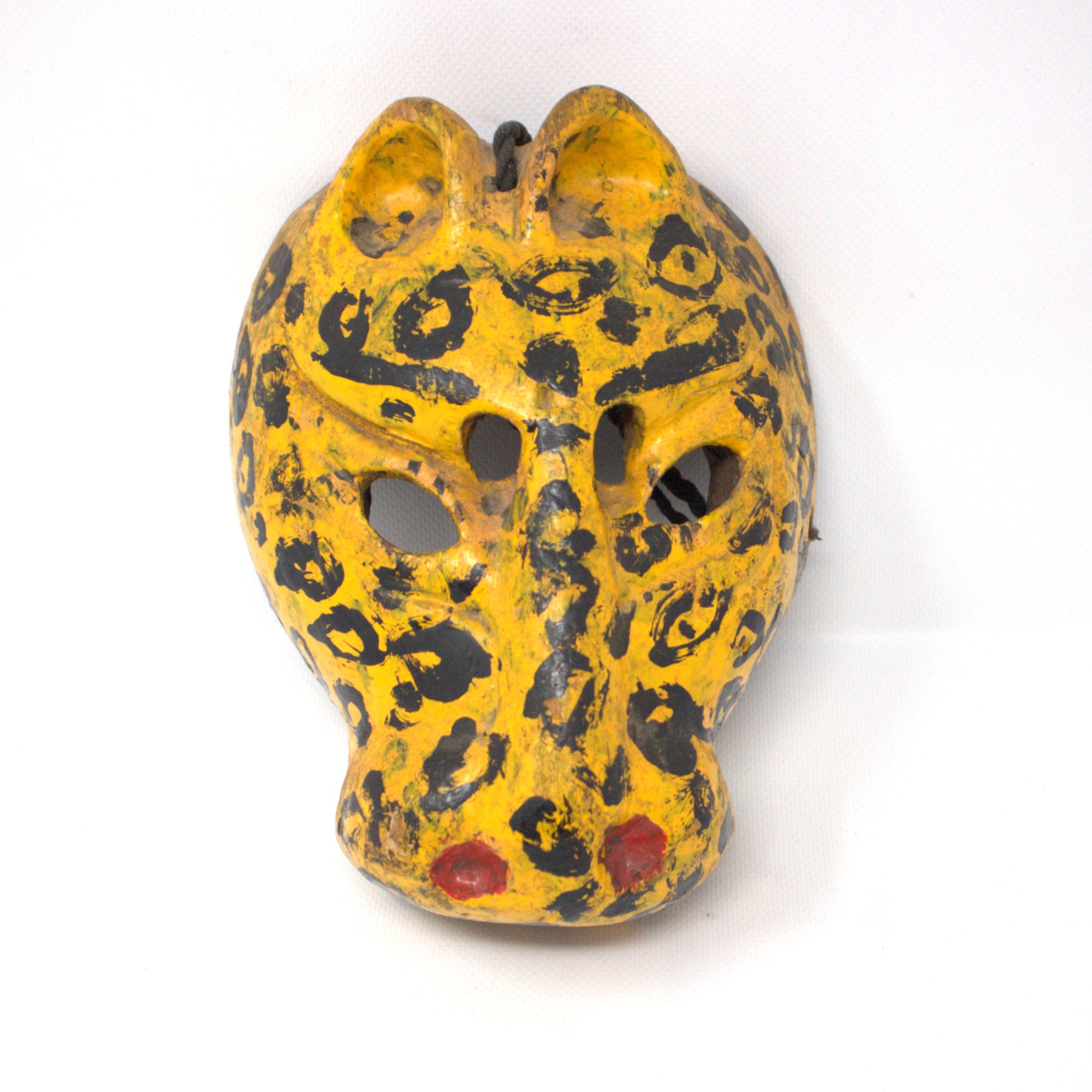 Wood Carved Jaguar Mask – Dulce Interior Consignment Showplace