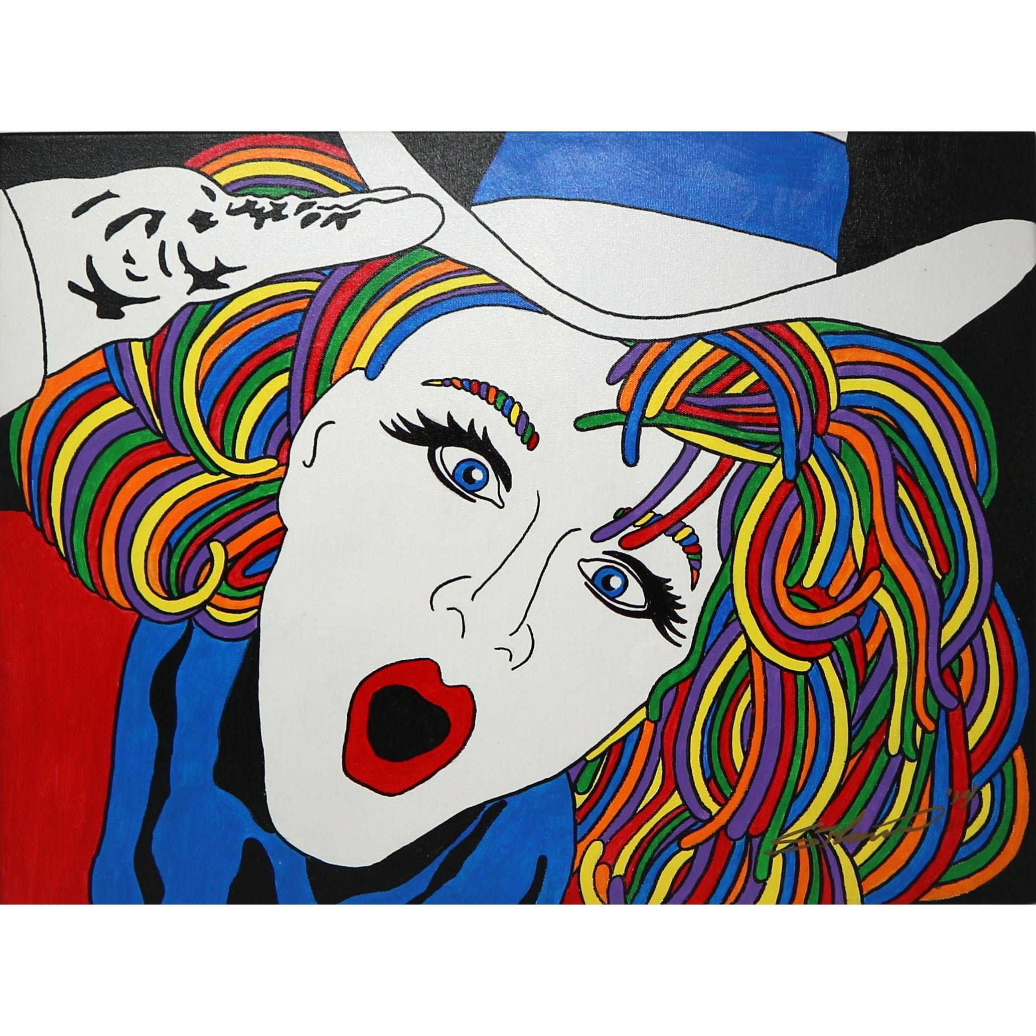 “Gussie Nell” by Stephen Thomas Acrylic on Canvas – Dulce Interior ...