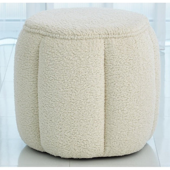 Tuffet Ottoman Sheepskin by Ashley Childers – Dulce Interior ...