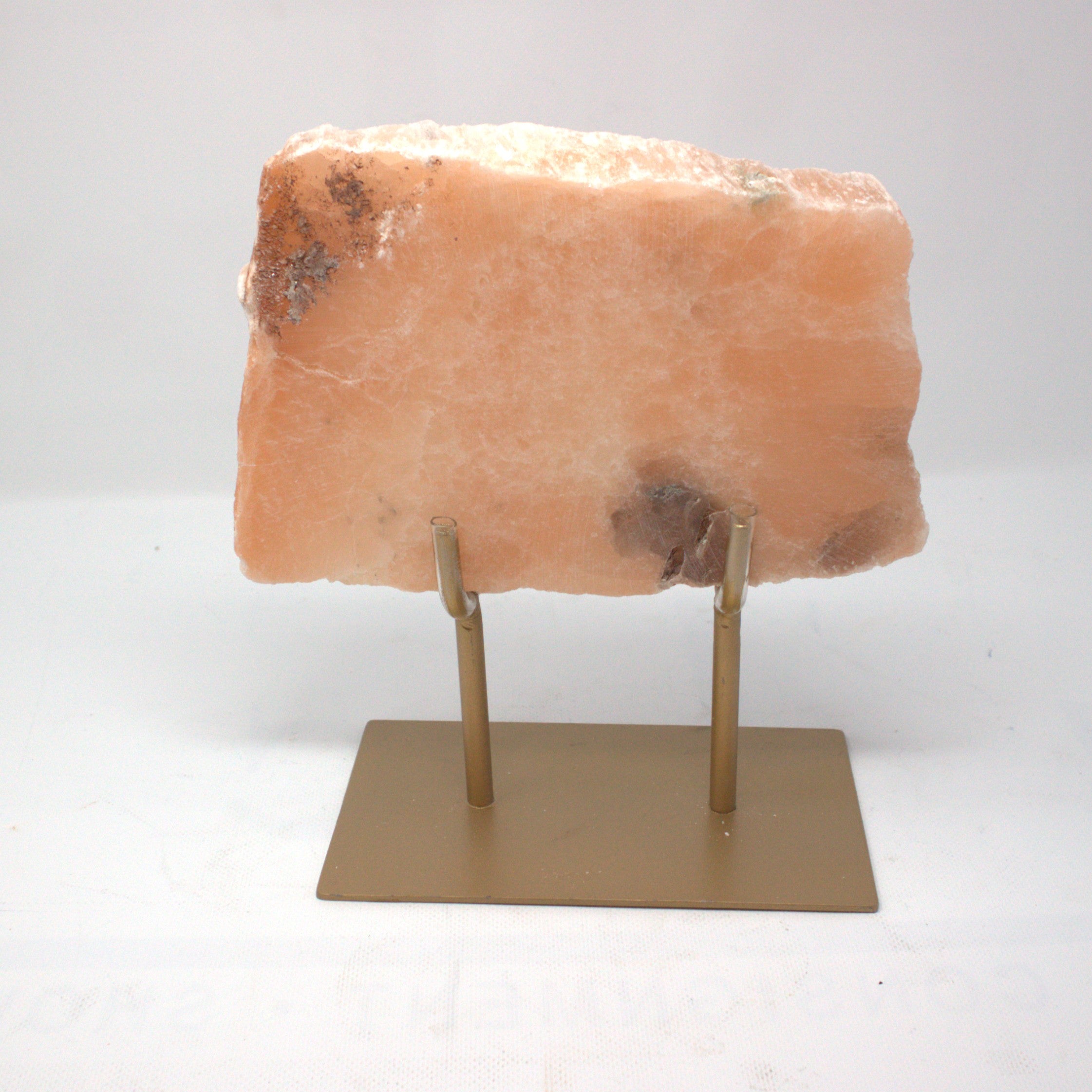 Himalaya Salt Block on Iron Stand – Dulce Interior Consignment Showplace